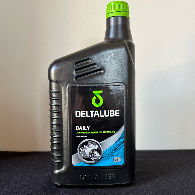 Jual Deltalube Daily 757 Premium 0,8L SAE 10W40 (Oli untuk motor Bebek ...