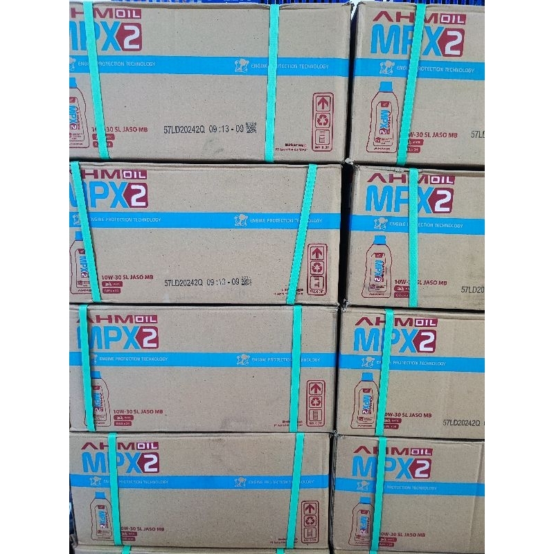 Jual OLI OIL AHM MPX 2 MPX2 0,65 LITER ISI 24 KEMASAN TERBARU | Shopee ...