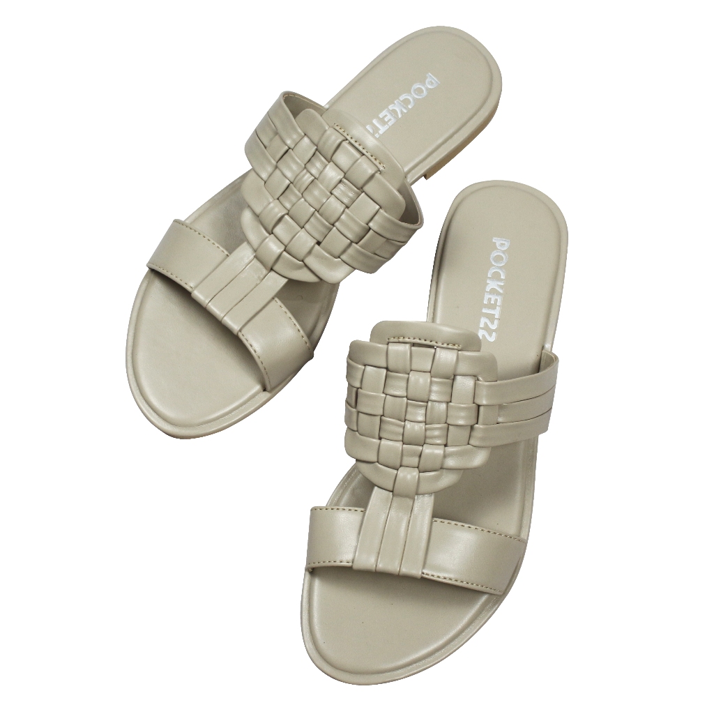 Jual POCKET22 SANDAL / SENDAL FIBER WANITA TERBARU - EMPUK, SIMPLE DAN ...