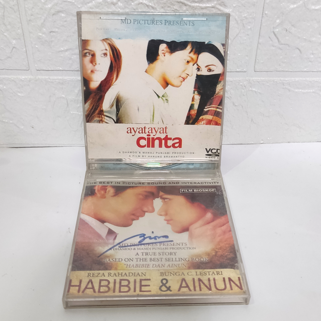 Jual Kaset VCD Original Film Indonesia - Ayat Ayat Cinta & Habibie ...