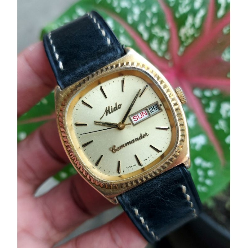 Jual Jam Tangan Mido Commander Tank 8220 Automatic Original Very Rare ...