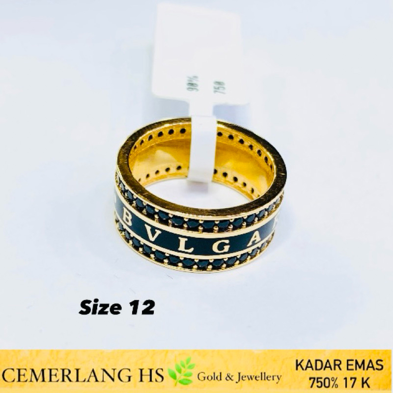 Jual cincin emas fashion italy 17k | Shopee Indonesia