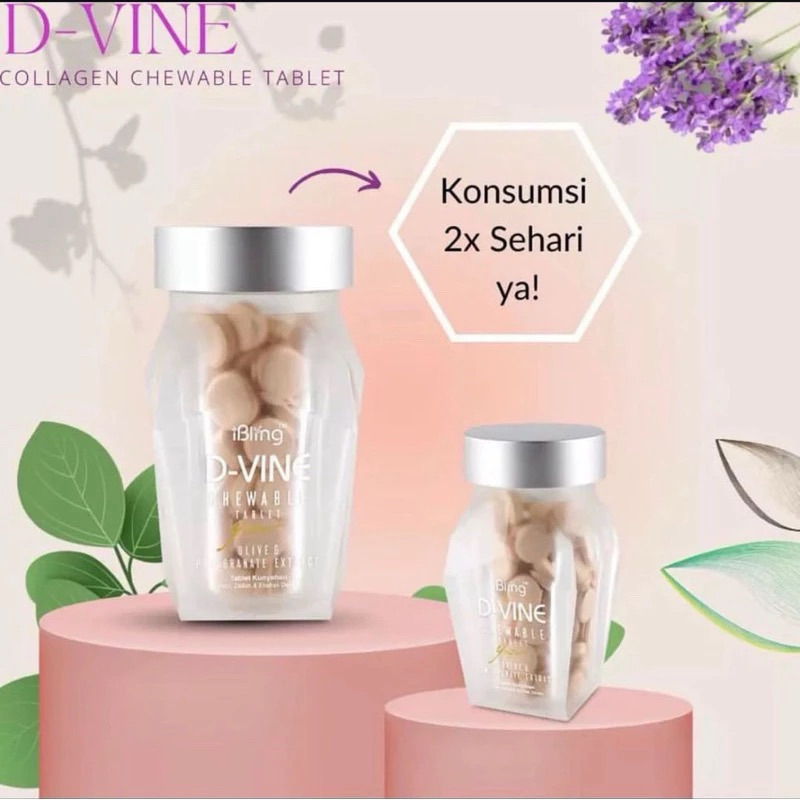 Jual DVINE COLLAGEN ORIGINAL PERMEN COLLAGEN PEMUTIH KULIT D VINE ...
