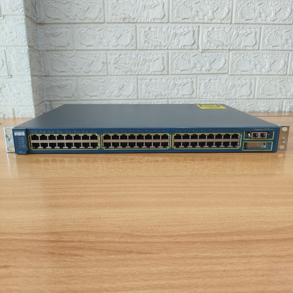 Jual Switch Cisco Catalyst 2950 48 Port WS-C2950G-48-EI Normal | Shopee ...