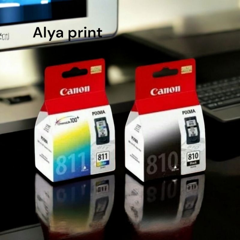 Jual Tinta Canon 810 Black 811 Color Original ip2770/MP237 | Shopee ...