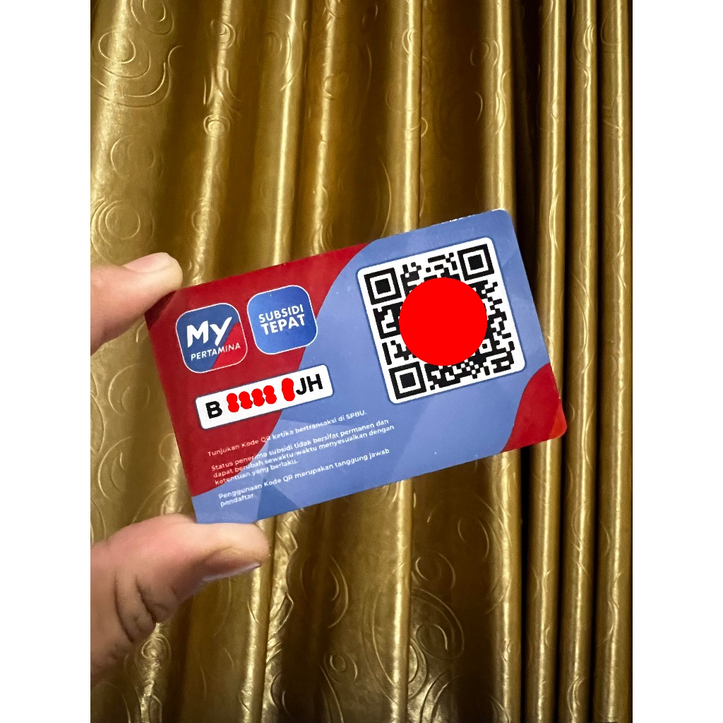 Jual KARTU BARCODE PERTALITE SOLAR - SUBSIDI TEPAT - KARTU BENSIN ...