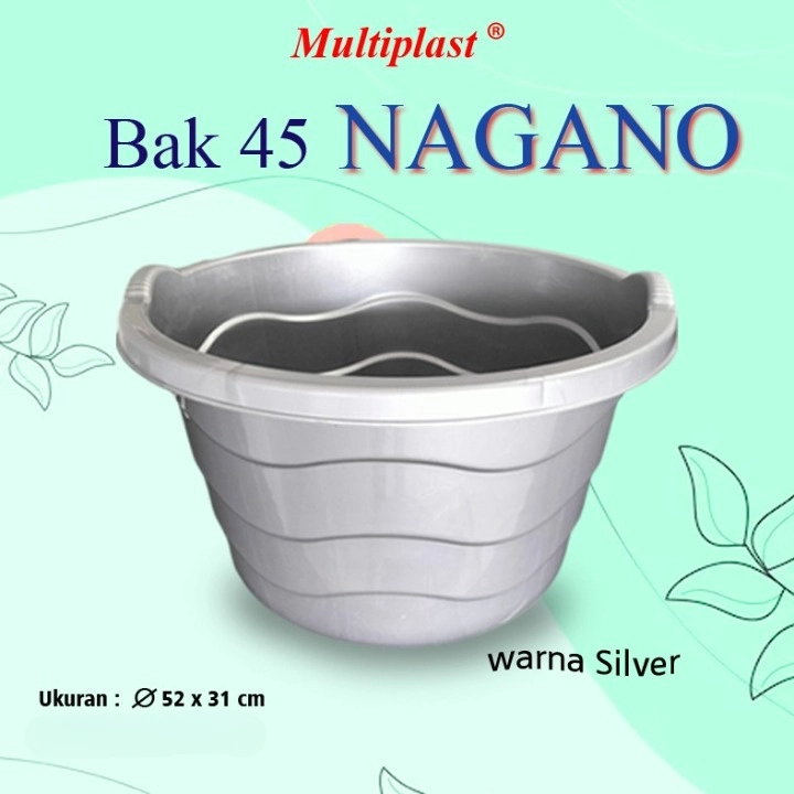 Jual Bak USA 45 Nagano Silver / Bak USA / Baskom Cuci Piring / Waskom ...