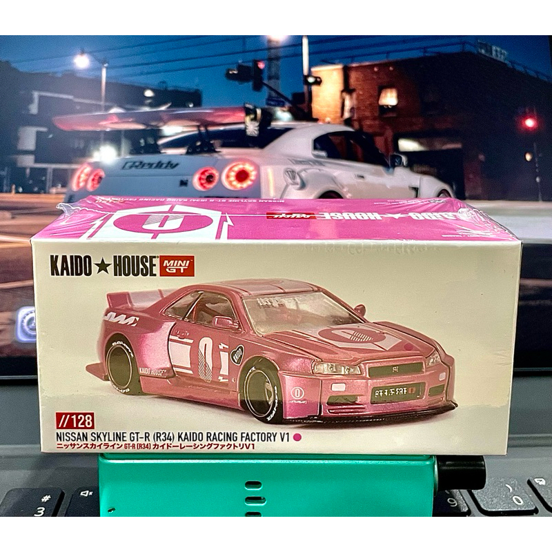 Jual Mini GT - KAIDO HOUSE Nissan Skyline GTR R34 Pink V1 | Shopee ...