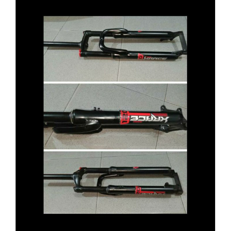 Jual fork depan sepeda mtb pacific 27.5 lock out travel 120mm oversize ...