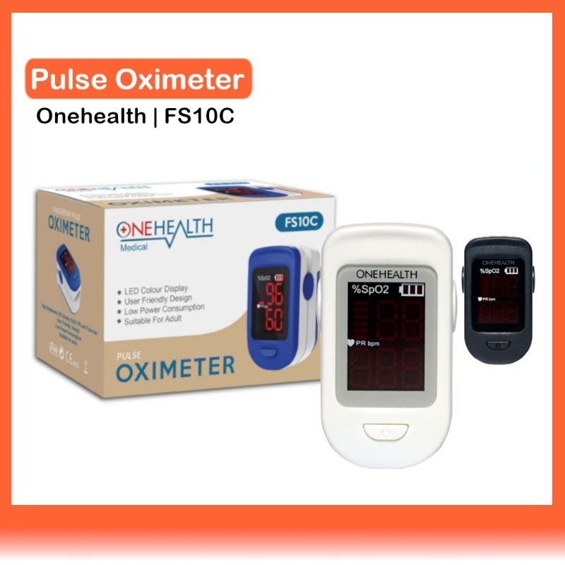 Jual Pulse Oximeter OneHealth | Alat Ukur Saturasi Oksigen SpO2 ...