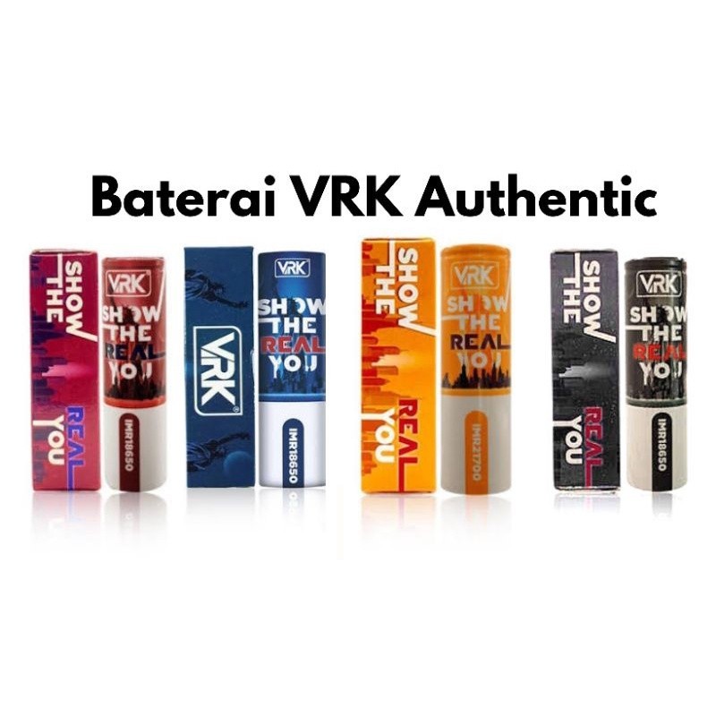 Jual BATERAI VRK 18650 21700 SERIES ALL TYPE BATTERY | Shopee Indonesia
