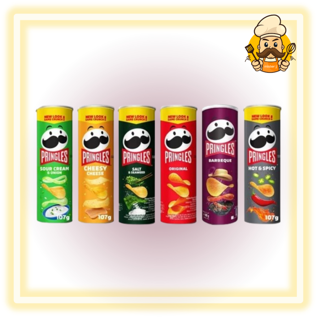 Jual PRINGLES Potato Crisps 102gr All Varian | Snack Pringless ...