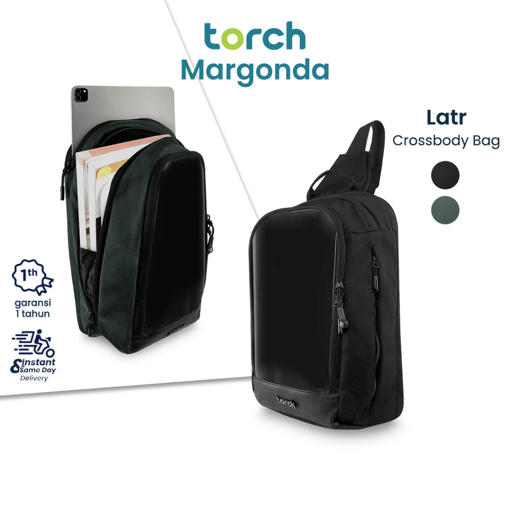 Jual TORCH Latr Crossbody Bag Tas Selempang Tablet Ipad 13 Inch ...