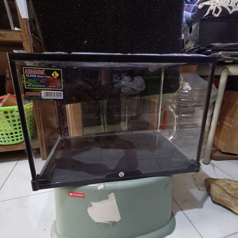 Jual Gex Reptil L Tinggi Aquarium/Terrarium + Tutup | Shopee Indonesia