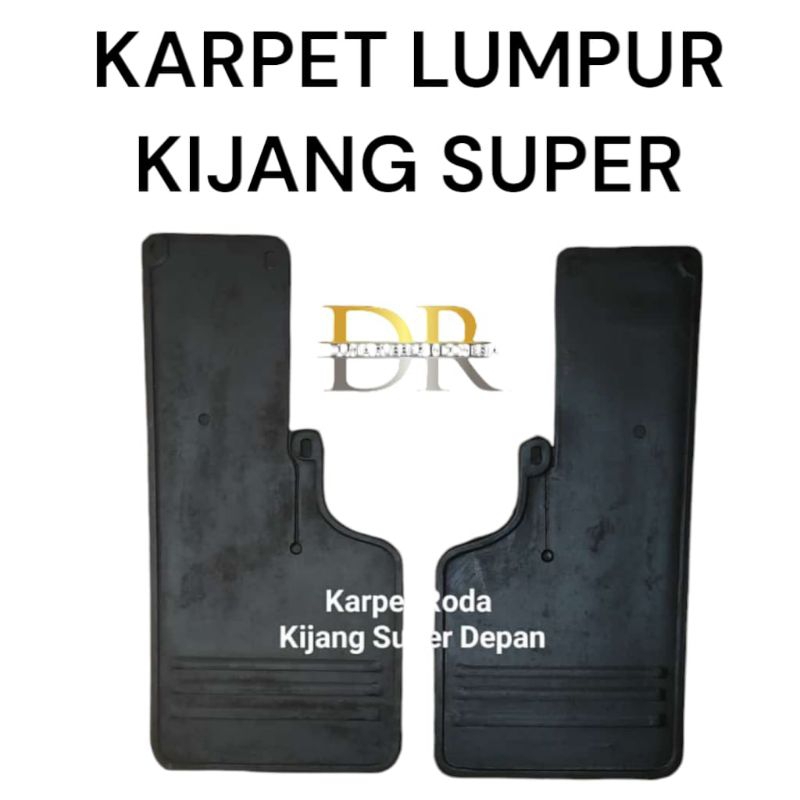 Jual KARPET LUMPUR MUDGUARD KEPET MOBIL KIJANG SUPER/GRAND ( 2 LEMBAR ...