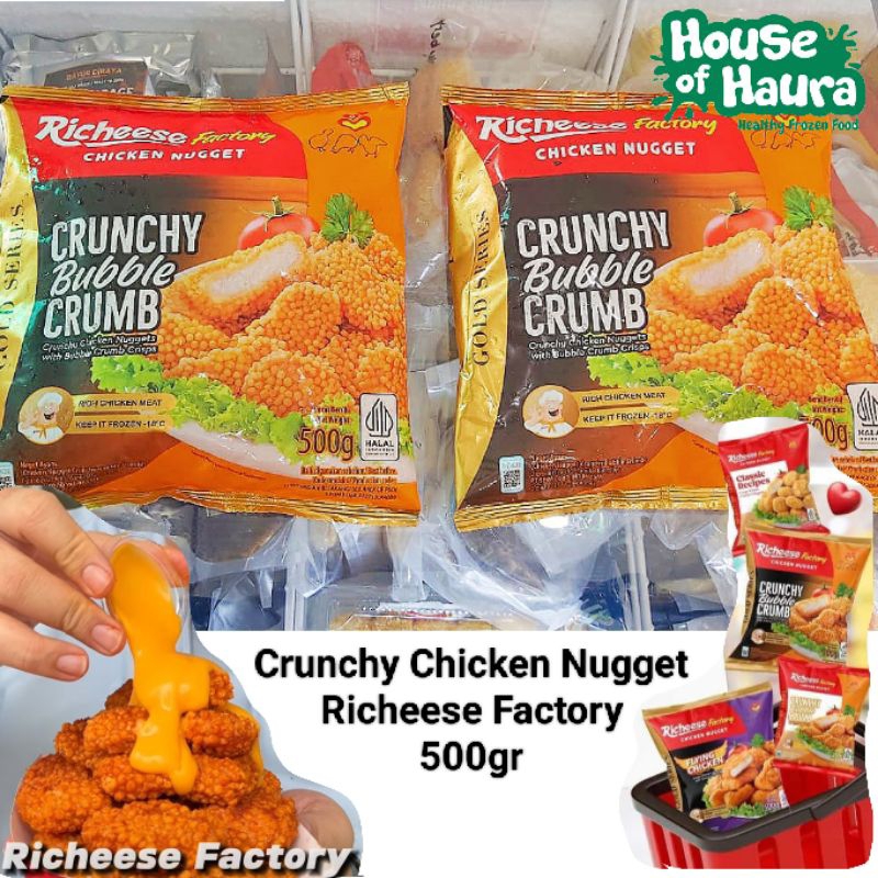 Jual Crunchy Chicken Nugget Richeese / Nugget Richeese / Richeese Nuget ...
