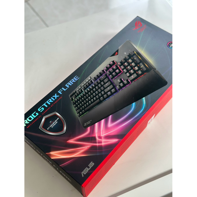 Jual rog strix flare mechanical gaming asus keyboard RGB | Shopee Indonesia