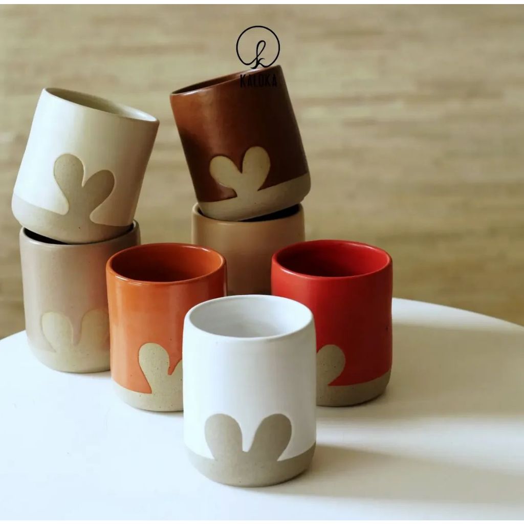 Jual Kaloka Pottery - Cup - Cup C135 xxl Ocular Series | Shopee Indonesia