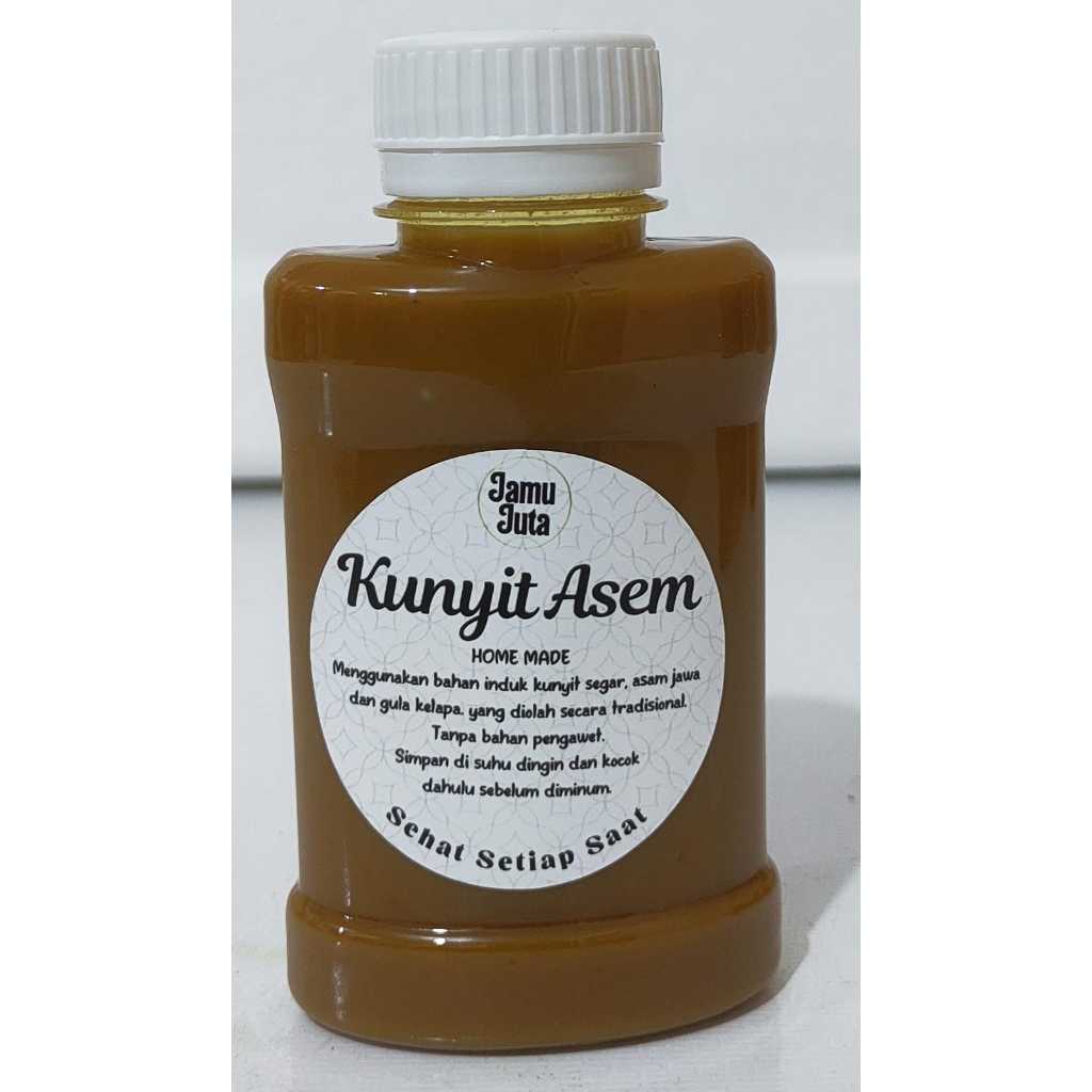 Jual Jamu kunyit asem 100 ml x 5 botol | Shopee Indonesia