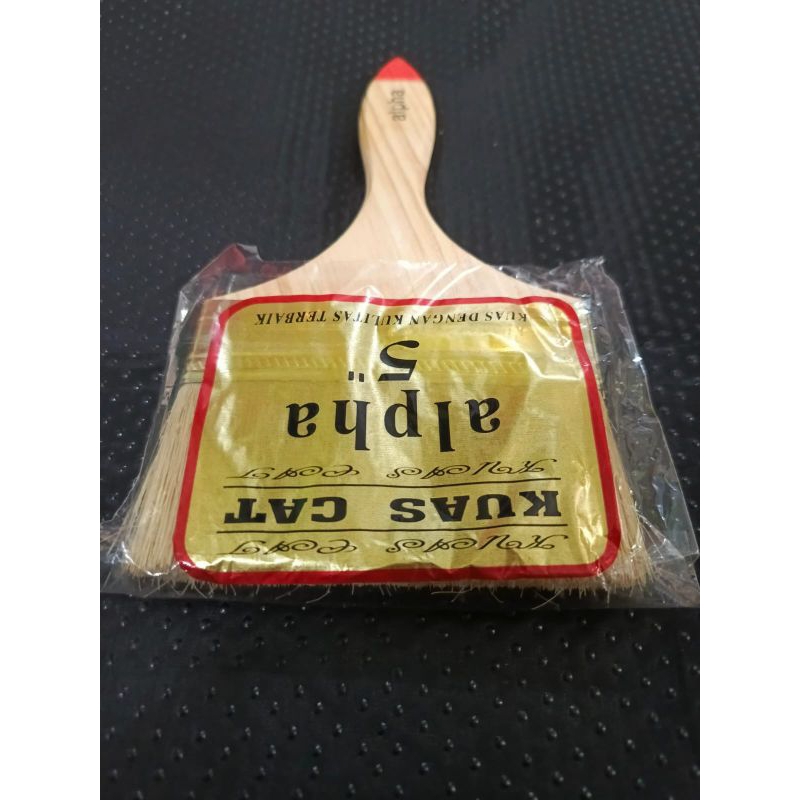 Jual kuas untuk cat tembok bulu tebal dan halus ukuran 5" | Shopee ...