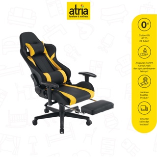 Jual Atria Kursi Gaming Legion JR-0099 Black/Yellow | Shopee Indonesia