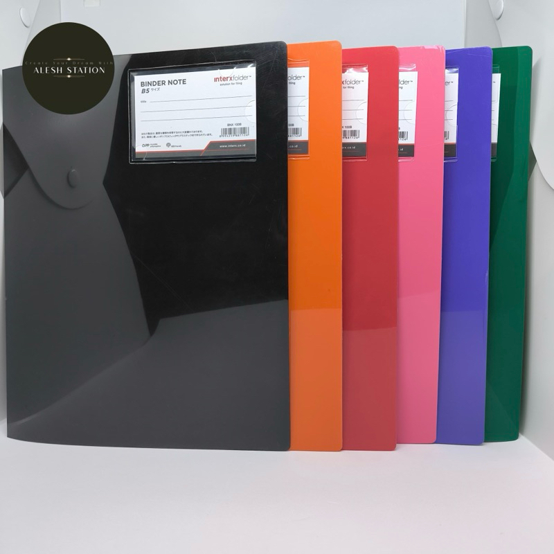 Jual Inter X Binder Note B5 / Binder Kuliah B5 / Binder File B5 (Besar ...