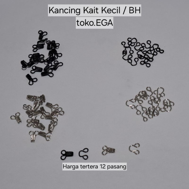 Jual Kancing Kait Bra / Kaitan BH / HAK BH / Kancing Kait Kecil ...