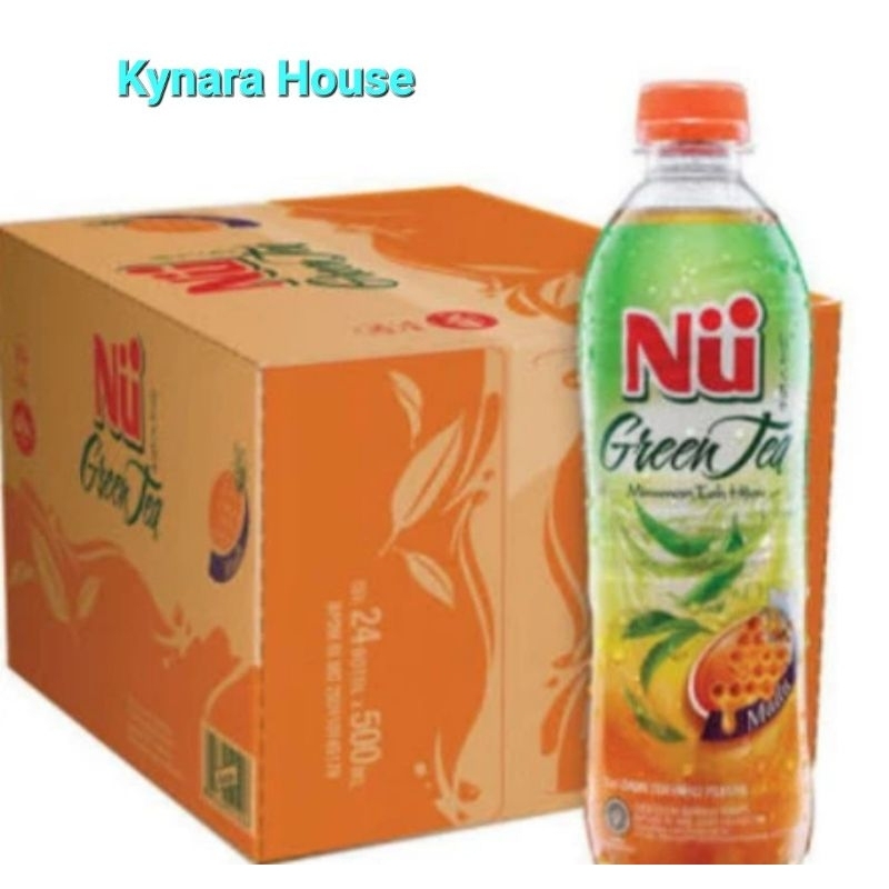 Jual NU Minuman Tea Botol 24x450ml (Karton) | Shopee Indonesia