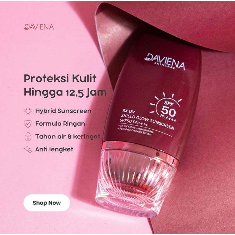 Jual Sunscreen Daviena SPF 50 pa++++ Daviena Skincare | Shopee Indonesia