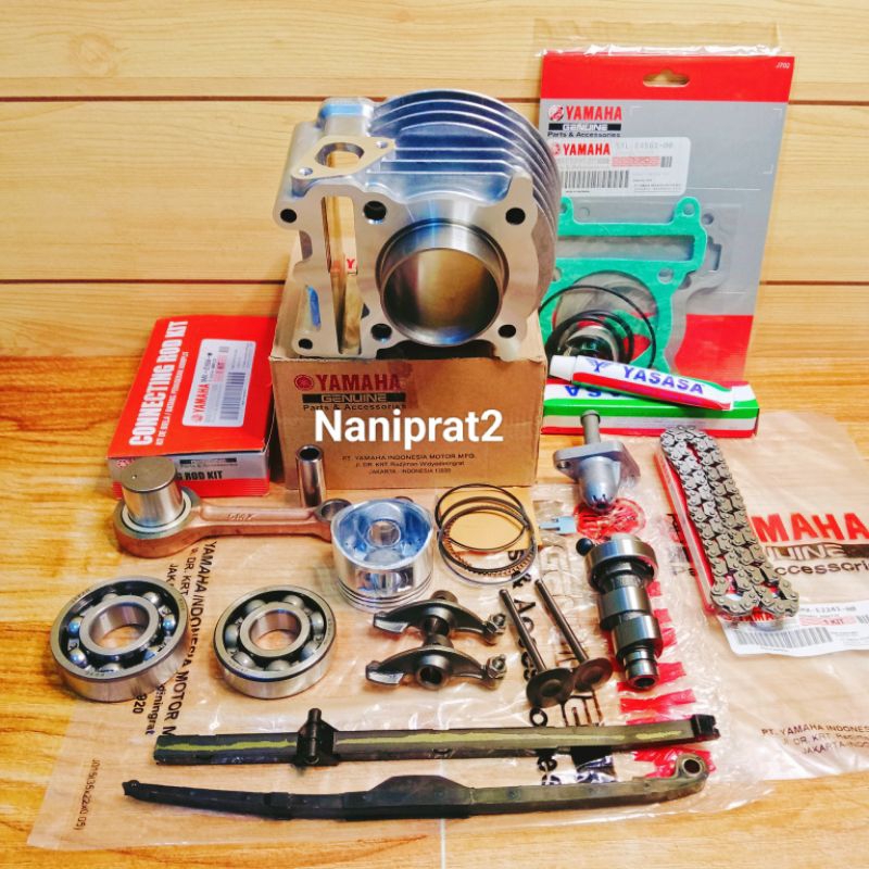 Jual Paket Blok seher Isi lengkap 11 aitem Yamaha Mio Smile, Mio sporty, Mio soul karbu, Fino ...