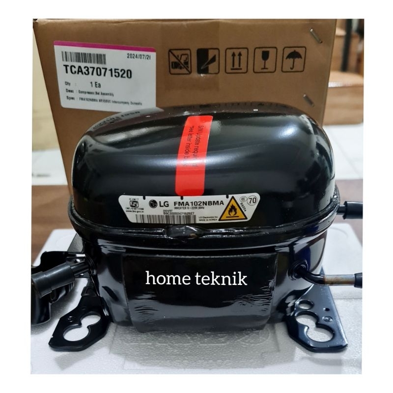 Jual Kompresor kulkas LG inverter Linear FMA102NBMA / NAMA original ...
