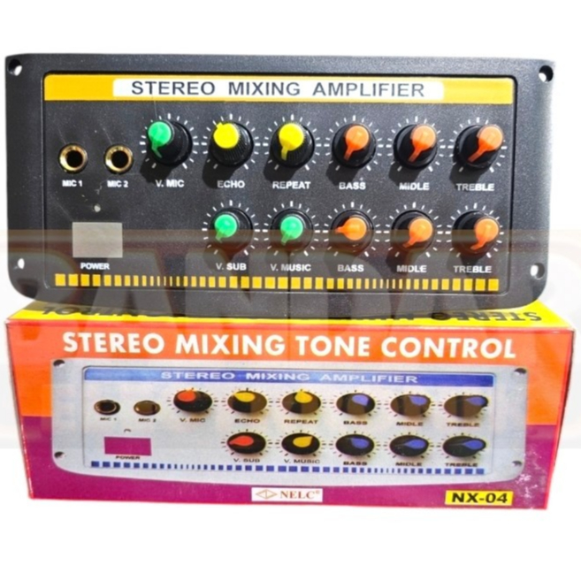 Jual TONE CONTROL AKTIF ACTIVE MIXING 2 TINGKAT ECHO SUBWOOFER KARAOKE ...