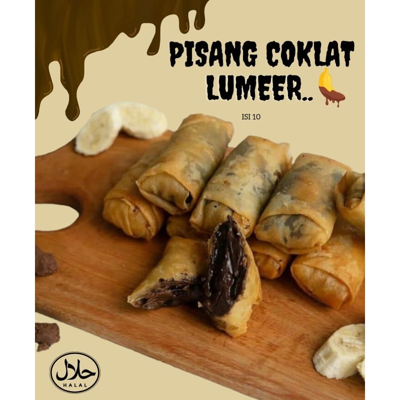 Jual PISCOK LUMER | Isi 10 | Kemasan Vakum pisang coklat lumerr ...
