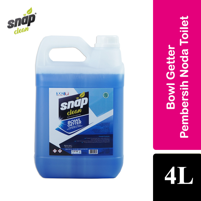 Jual Snap Clean Pembersih Toilet & Keramik Kamar Mandi Bowl Getter 4L ...
