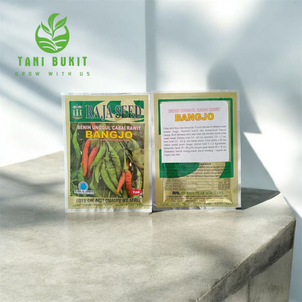 Jual BENIH CABAI RAWIT BANGJO - Raja Seed 10gram | Shopee Indonesia
