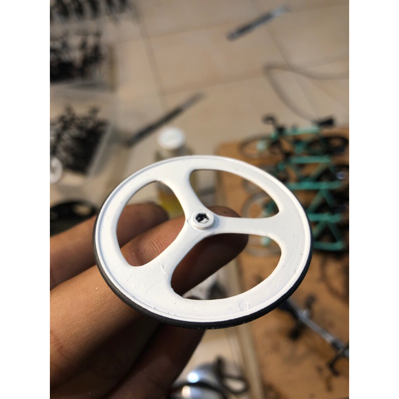 Jual wheellset 3 spoke miniatur fixie wheellset miniatur 3 spoke ...