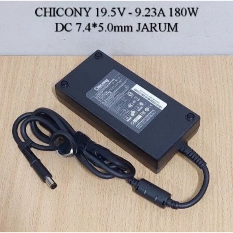 Jual Adaptor Charger Laptop MSI Chicony Model A15-180P1A 19.5V 9.23A 180W DC: 7.4×5.0mm | Shopee ...