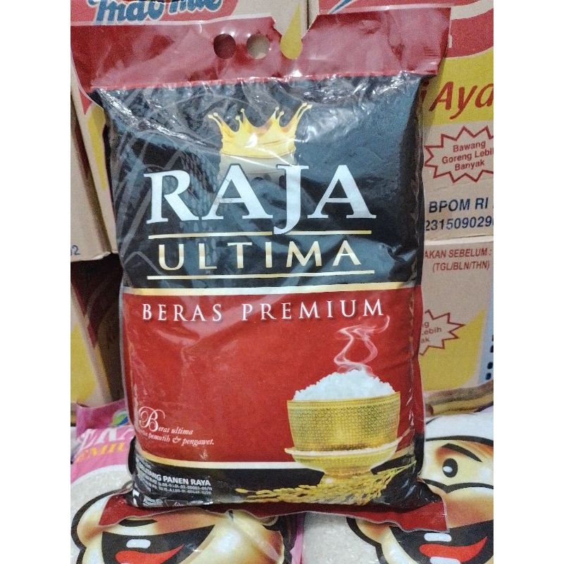 Jual BERAS PREMIUM - RAJA ULTIMA KEMASAN 5KG | Shopee Indonesia