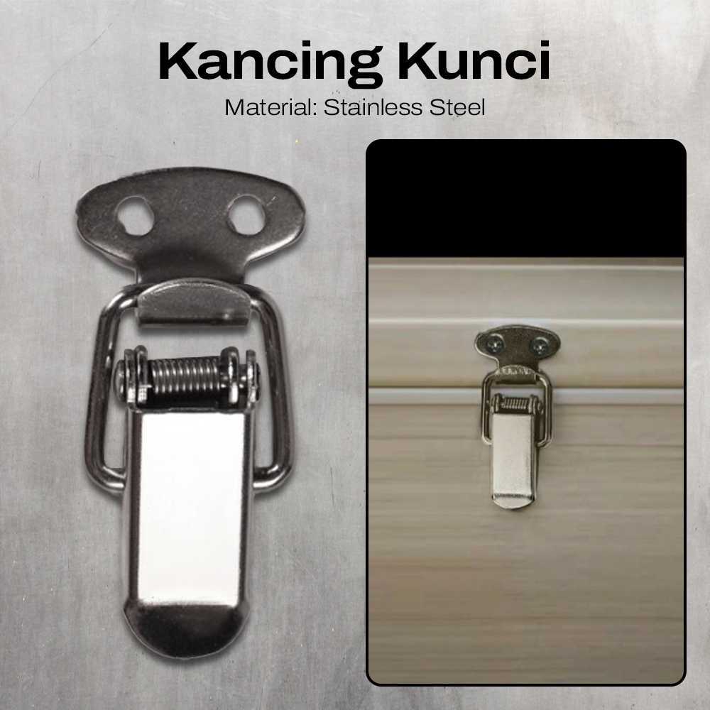 Jual APEN Kancing Pengunci Koper Box Bumper Mobil Bemper Kunci Spring ...