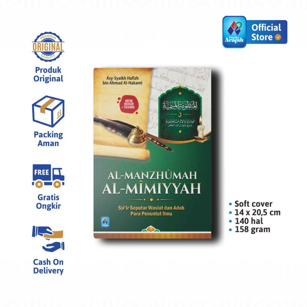 Jual Al Manzhumah Al Mimiyyah Syair Seputar Adab dan Wasiat Matan Arti ...
