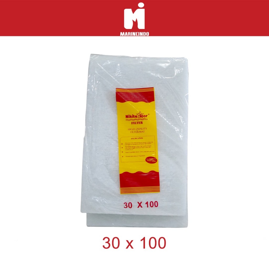 Jual Busa Filter Media Aquarium/Aquascape Putih Nikita Star Ketebalan ...