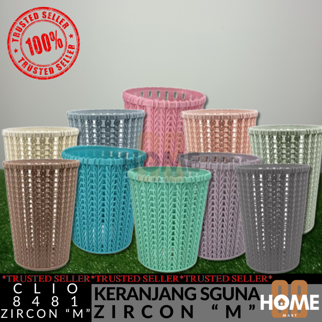 Jual CLIO 8481 ZIRCON M - KERANJANG SERBAGUNA ROTAN ZIRCON MEDIUM CLIO ...