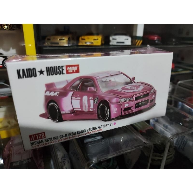 Jual Kaido House Nissan Skyline GT-R (R34) Pink | Shopee Indonesia
