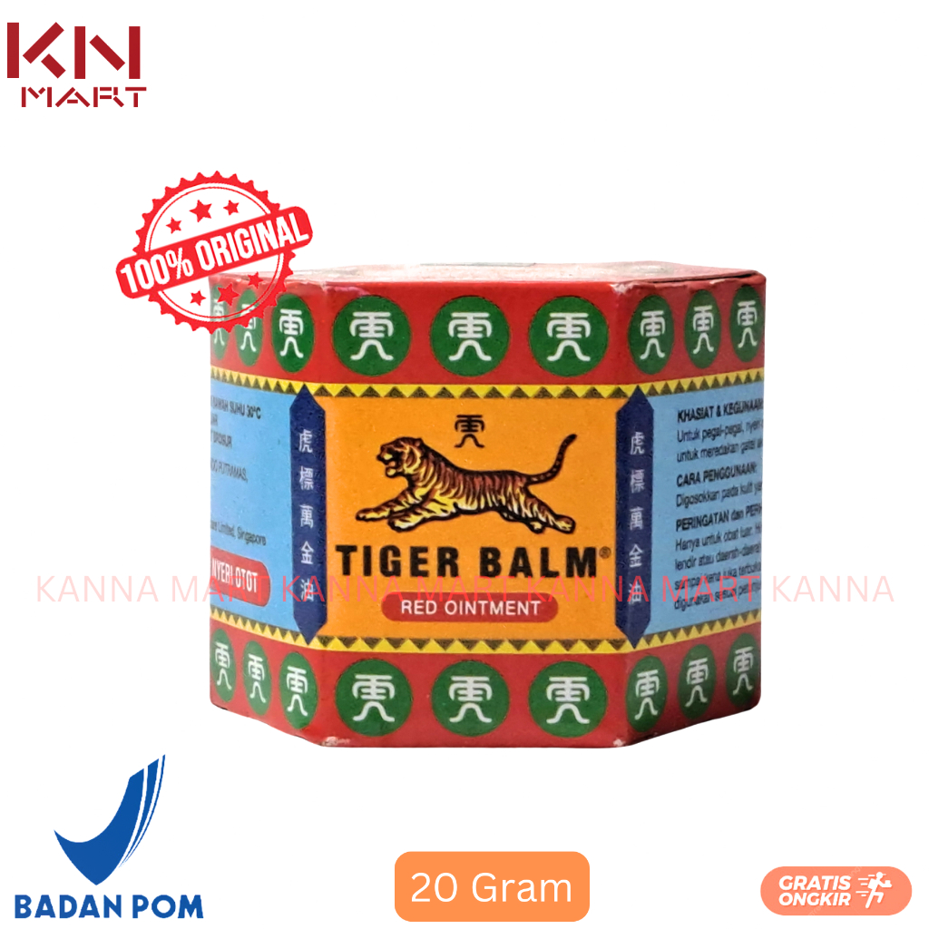 Jual Tiger Balm Balsem Red Oinment 20 Gram | Shopee Indonesia