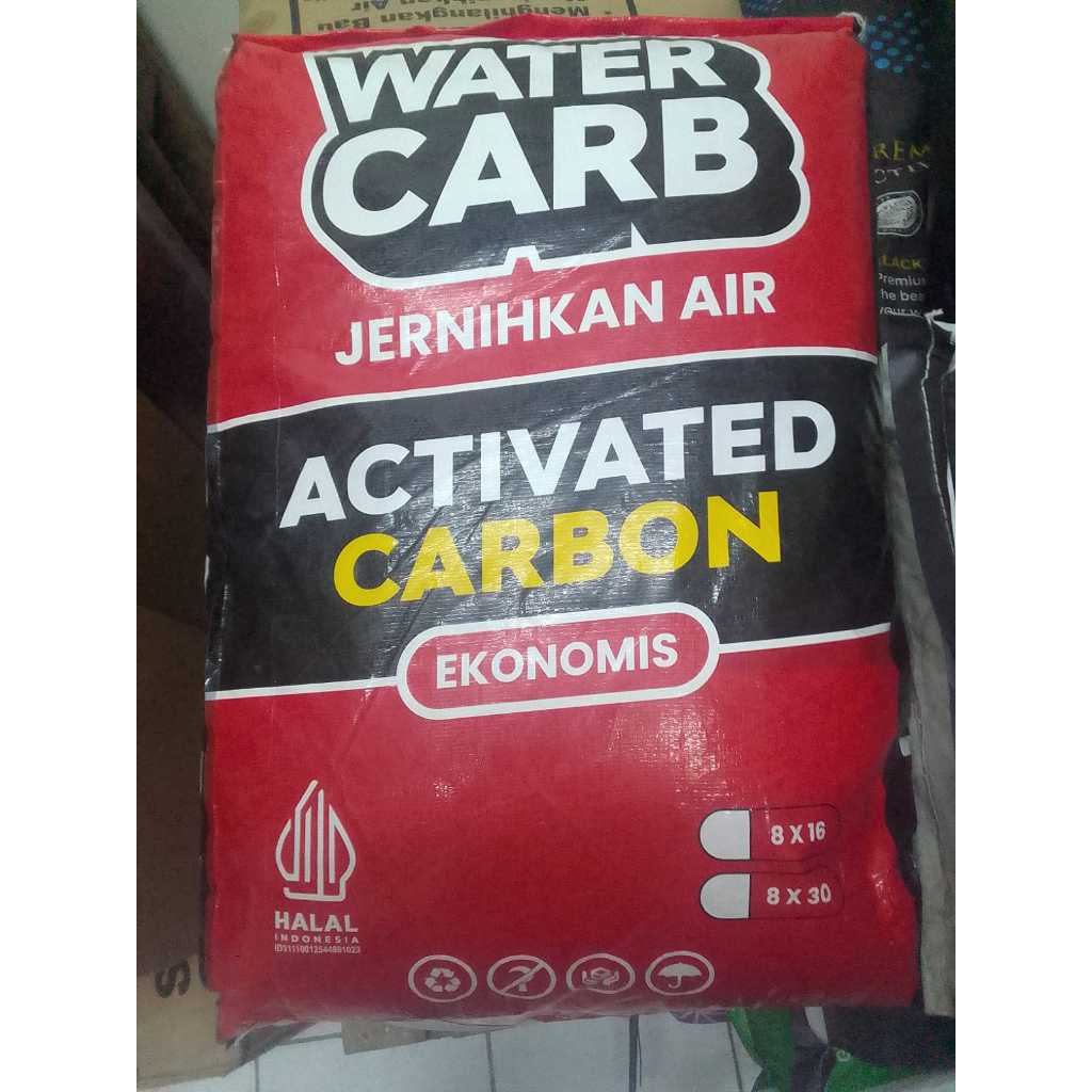 Jual Karbon aktif water carb 1 sak 25 kg watercarb filter (khusus ...