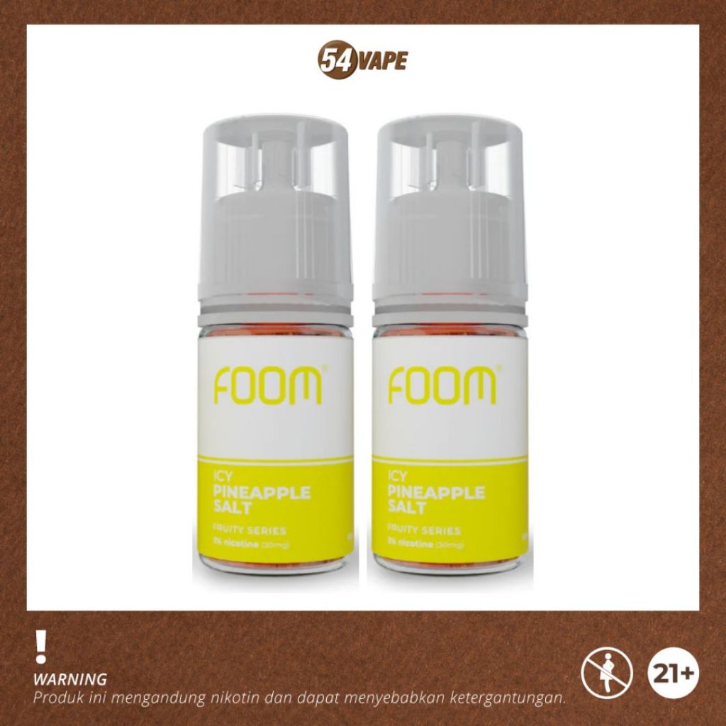 Jual Bundles Foom Icy Pineapple 30ml 30mg 2 PCS | Shopee Indonesia
