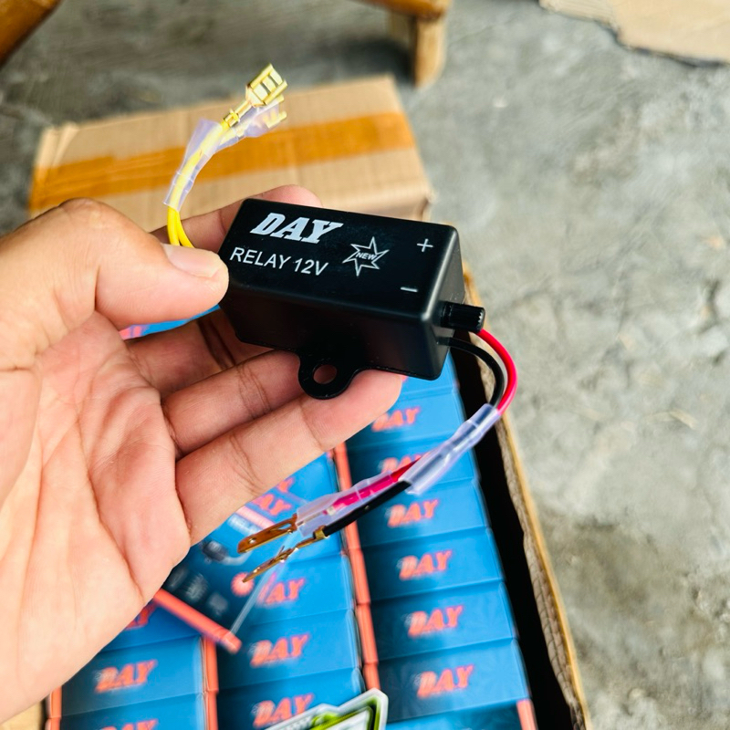 Jual modul relay klakson putus putus 12 volt DAY berkualitas | Shopee ...