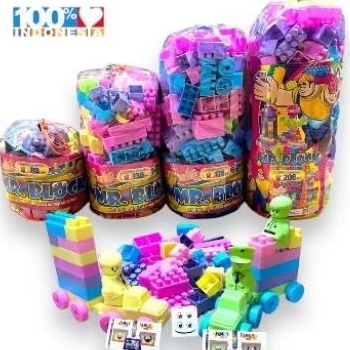 Jual MR. BLOCK LEGO BLOK BESAR WARNA WARNI YANG SANGAT MENARIK MAINAN ...