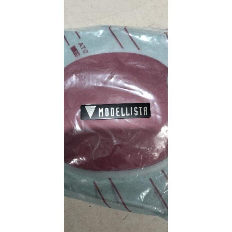 Jual emblem modellista body kit Innova zenix original plat besi ...
