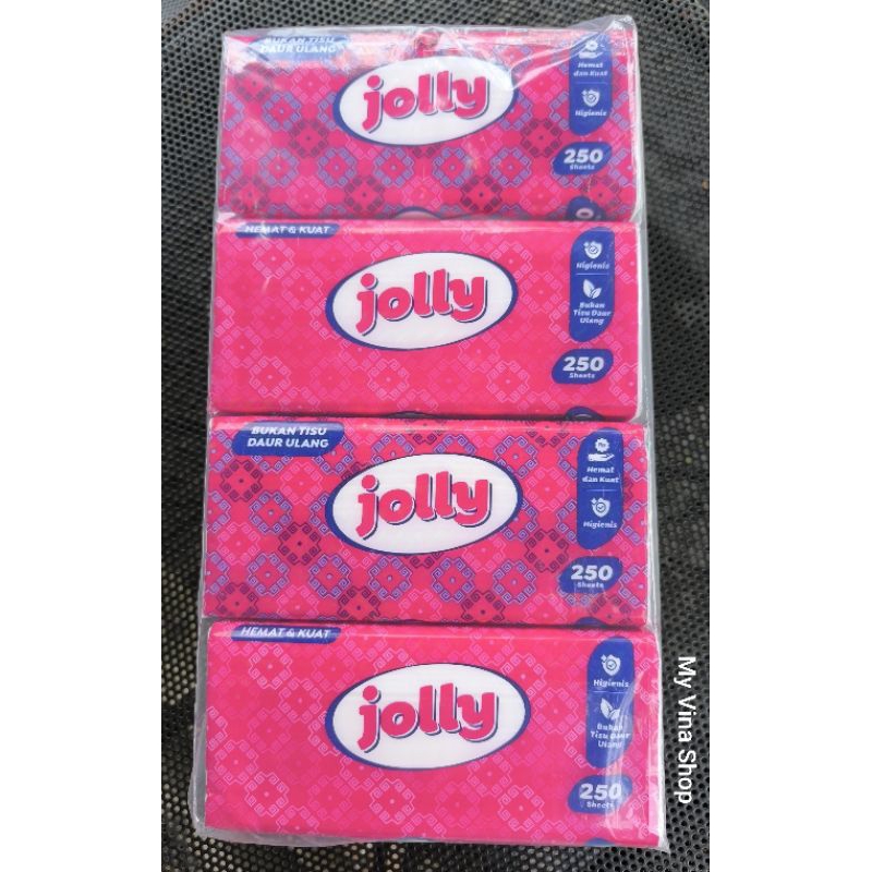 Jual JOLLY SOFT PACK TISSUE 250 Sheets 2 ply | Shopee Indonesia